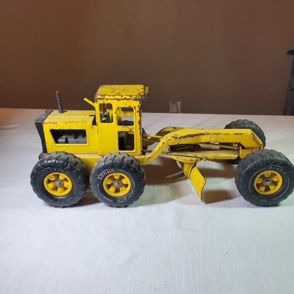 Tonka | Toys | Tonka Steel Classic Road Grader Vintage 97s Diecast ...